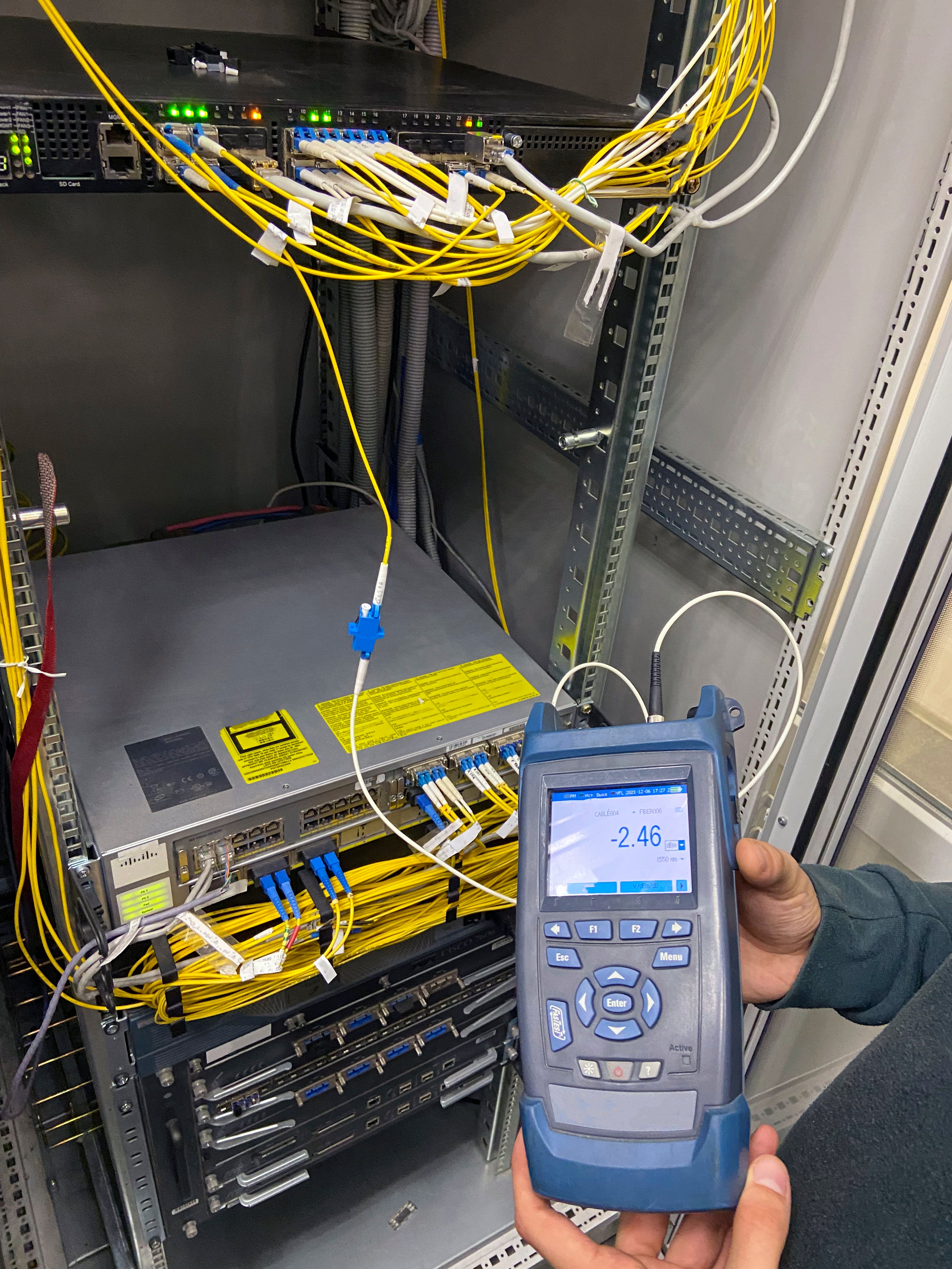 How to test ethernet ports on a Enterprise switch — RSF Supply